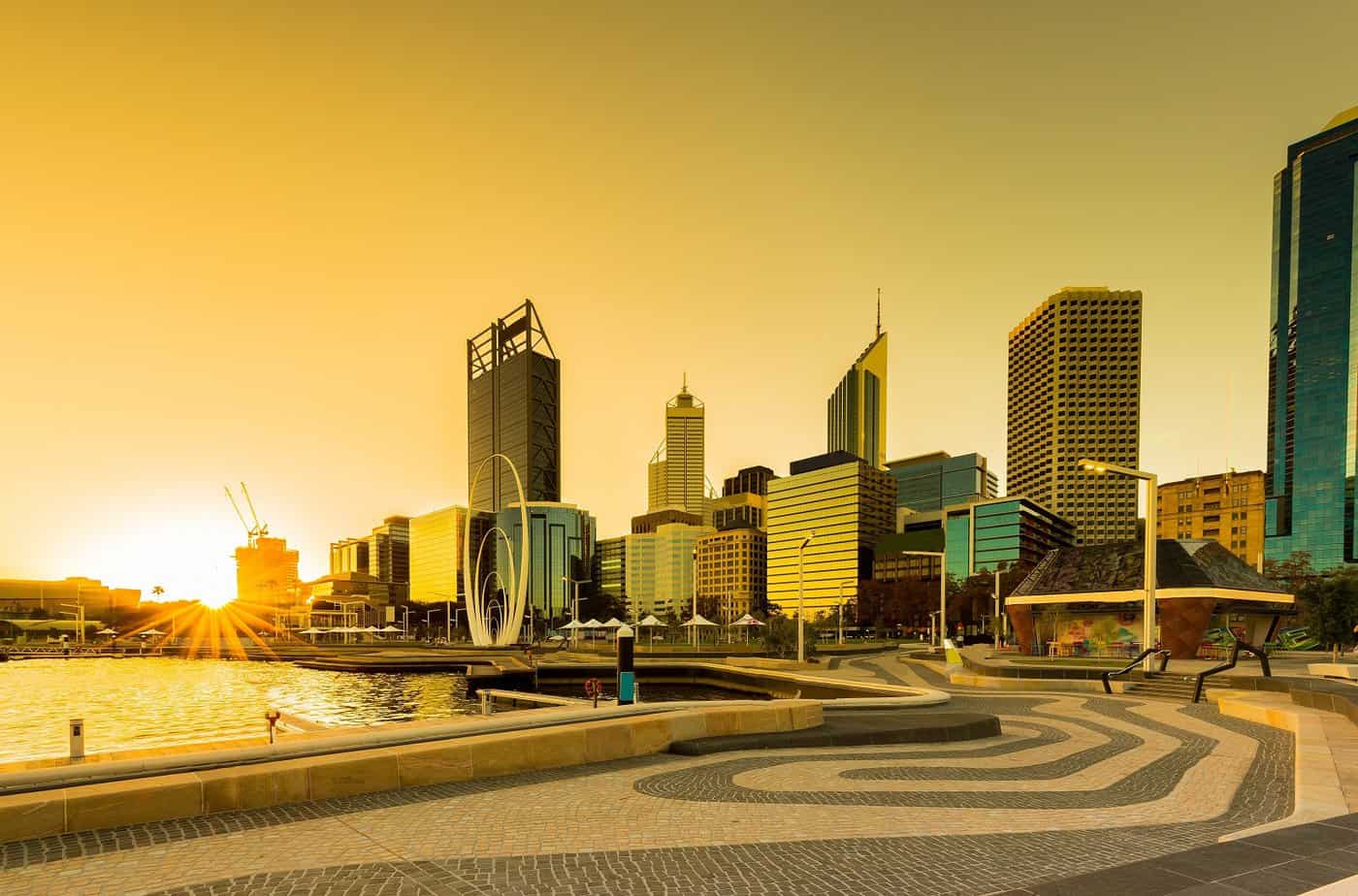 Playa De La Ciudad De Perth